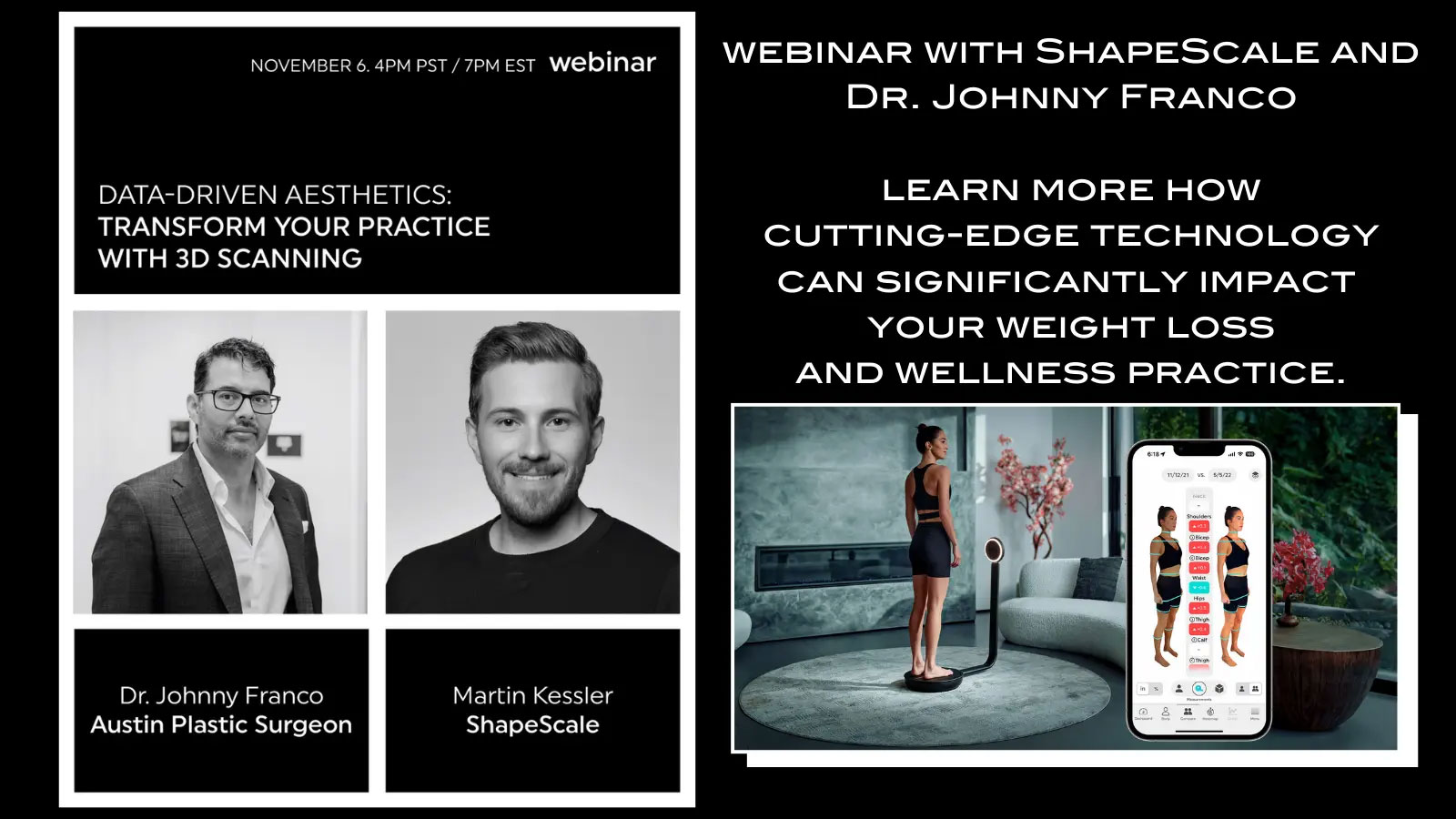 ShapeScale Webinars: 3D Scanning & Transforming Your Plastic Surgery ...